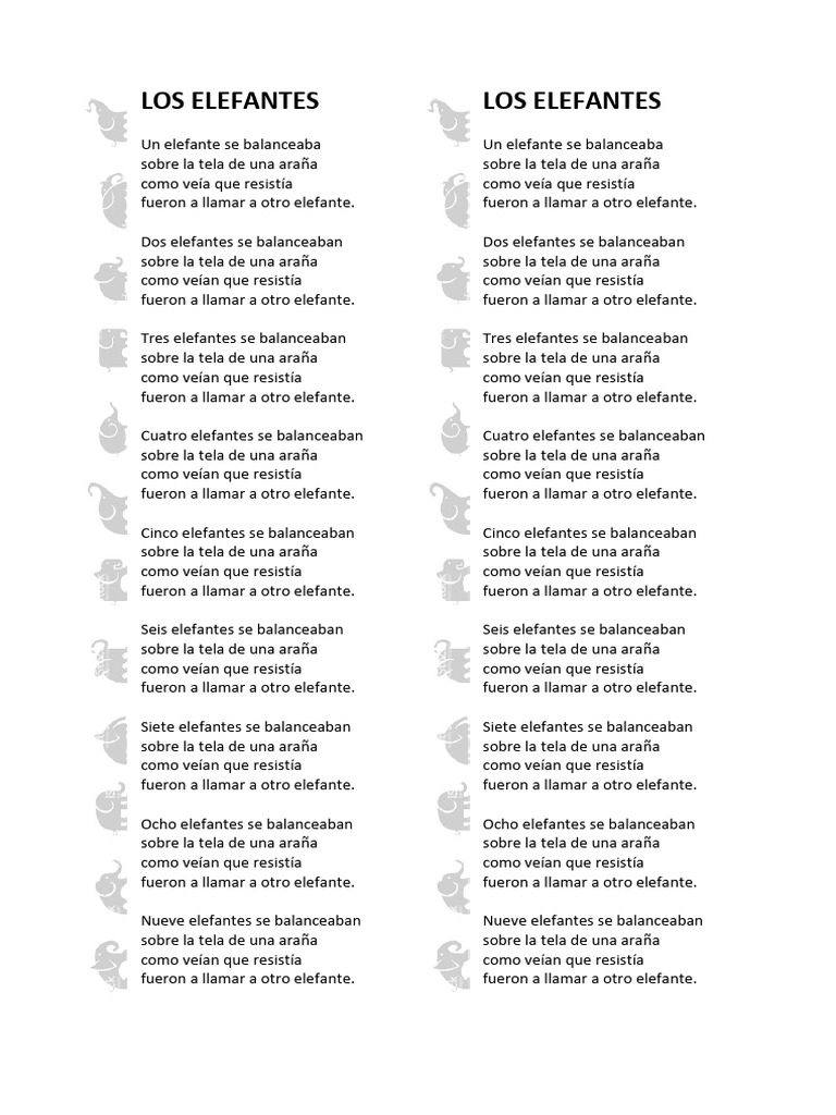 05-Los Elefantes | PDF | Araña