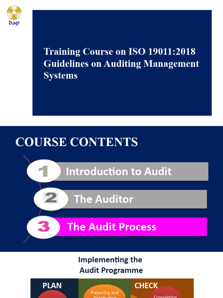 ISO 19011:2018 Auditing Course Guide | PDF