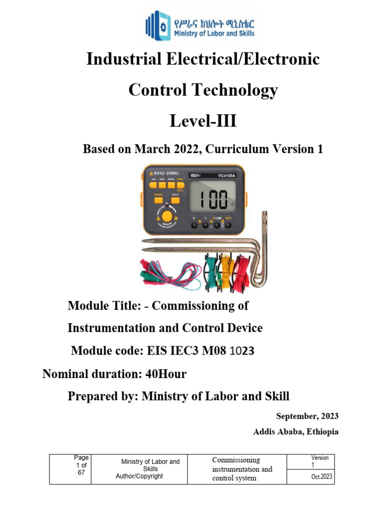 Commissioning of Instrumentation L3 | Download Free PDF | Fluid ...