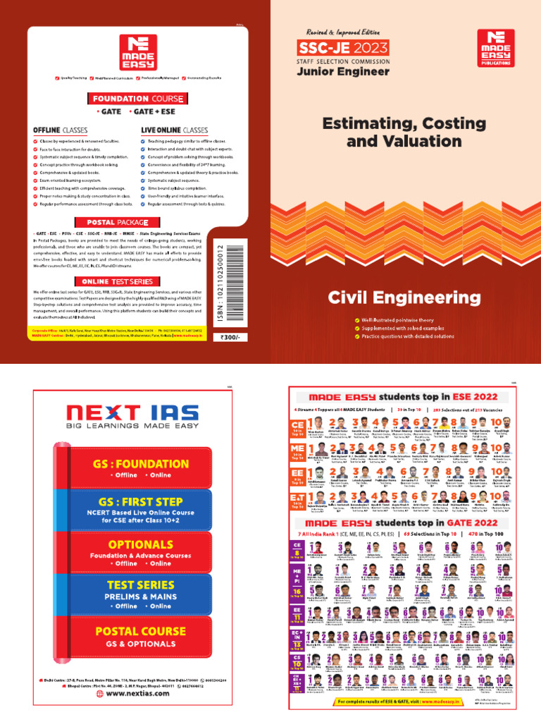 CE_Estimating_Costing_Valuation_th | PDF CE_Estimating_Costing_Valuation_th | PDF