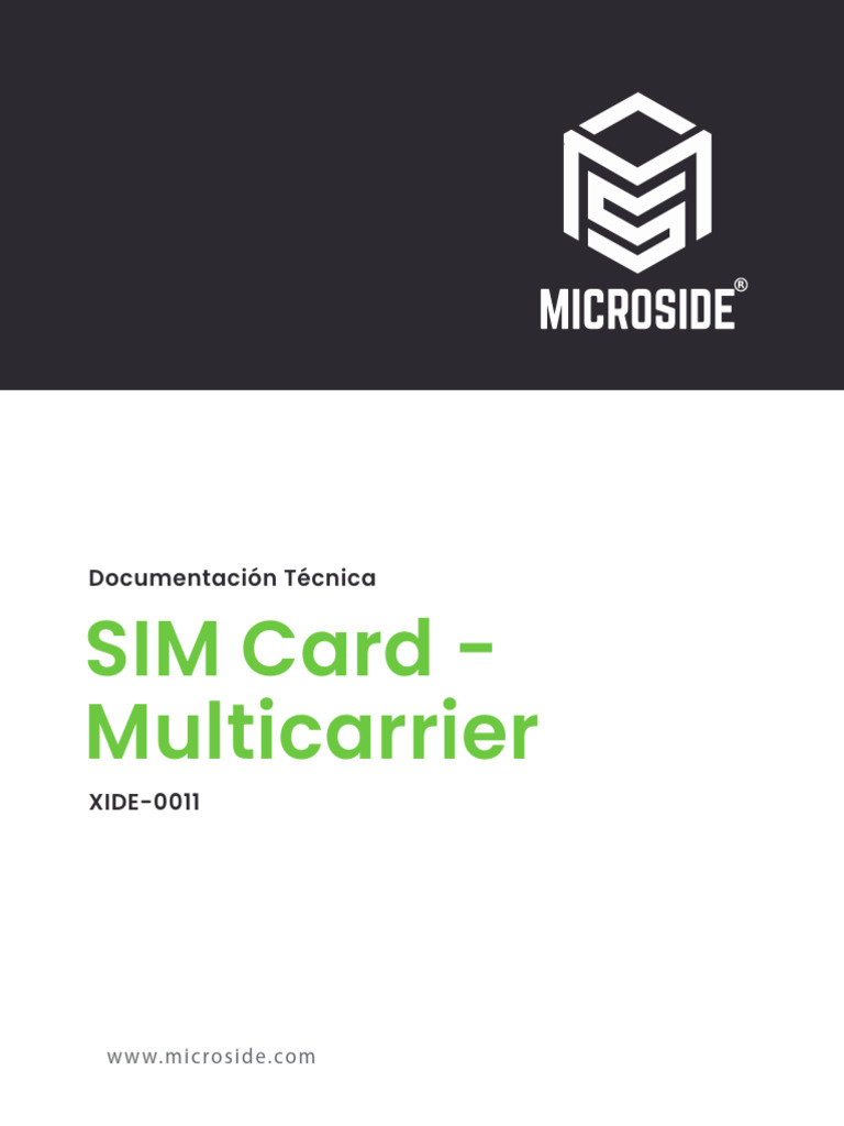 SIM Card Multicarrier | PDF