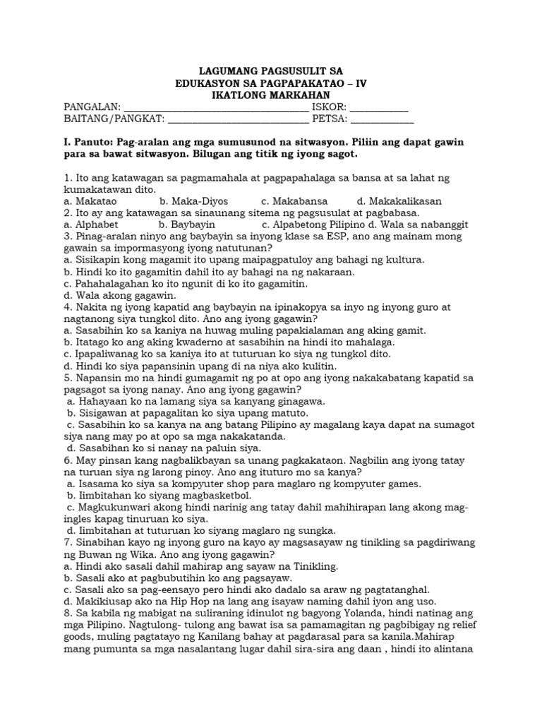 Activity Sheet | PDF