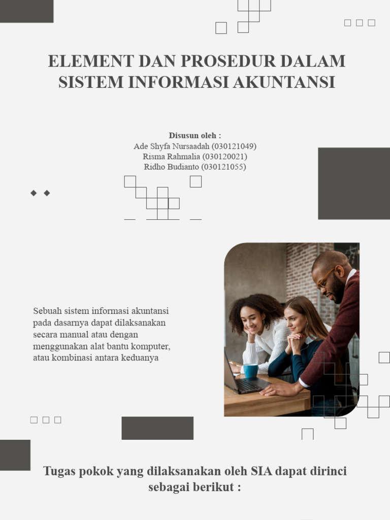 Elemen Dan Prosedur Sia Pdf