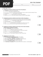 Unit 7 - Answer Key | PDF
