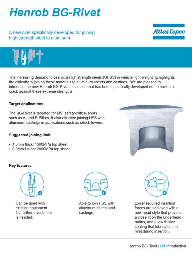 BG Rivet PDF | PDF | Rivet | Sheet Metal