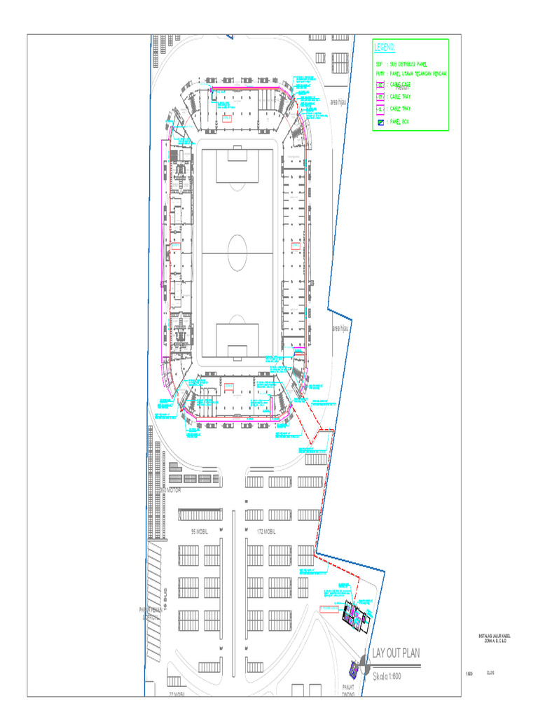 Kebun Layout and Cable Installation Plan | PDF