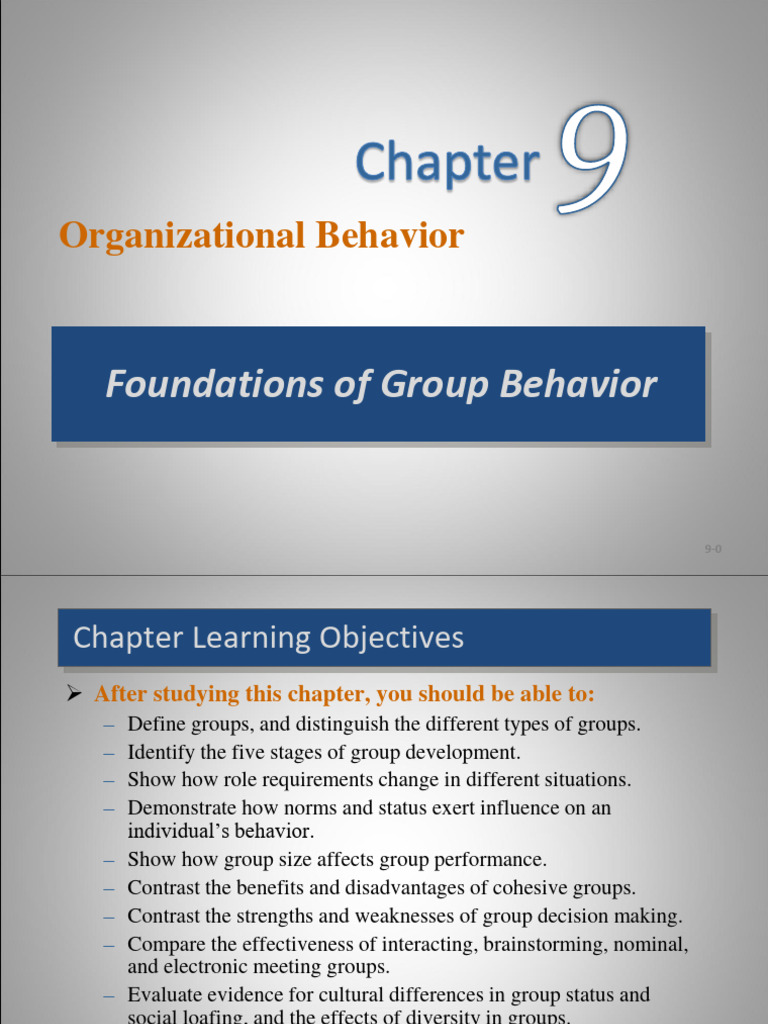 BUS 520 Chapter 09 | PDF | Deviance (Sociology) | Conformity