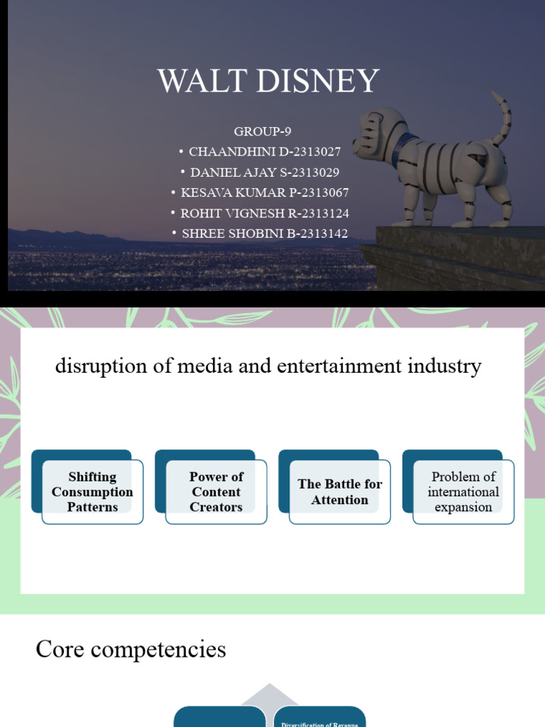 Walt Disney | PDF | The Walt Disney Company | Animation