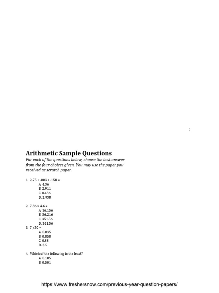 Arithmetic 1 | PDF | Arithmetic | Fraction (Mathematics)