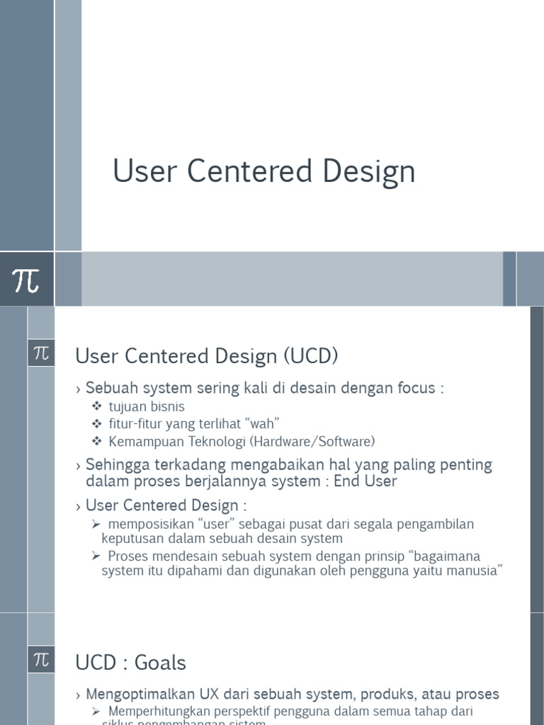 Pertemuan HCI - User Centered Design | PDF