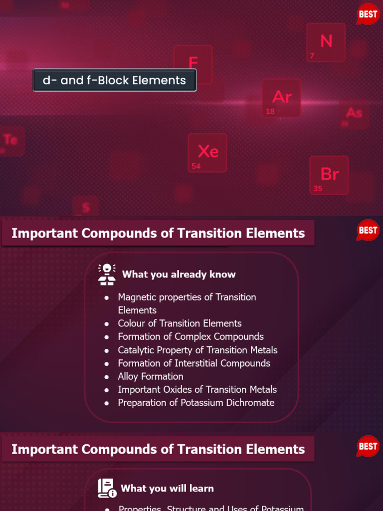 Class-12 Chemistry Byjus Notes Chp-4 Topic- Important Compounds of ...