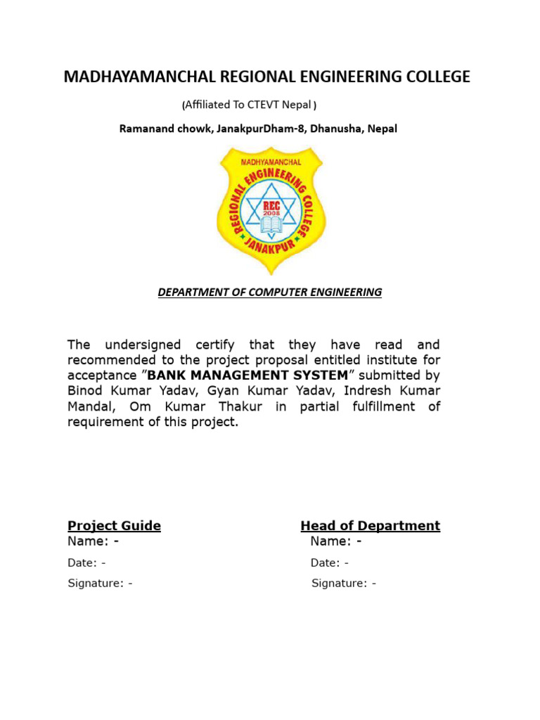 Madhayamanchal Regional Engineering College: Ramanand Chowk ...