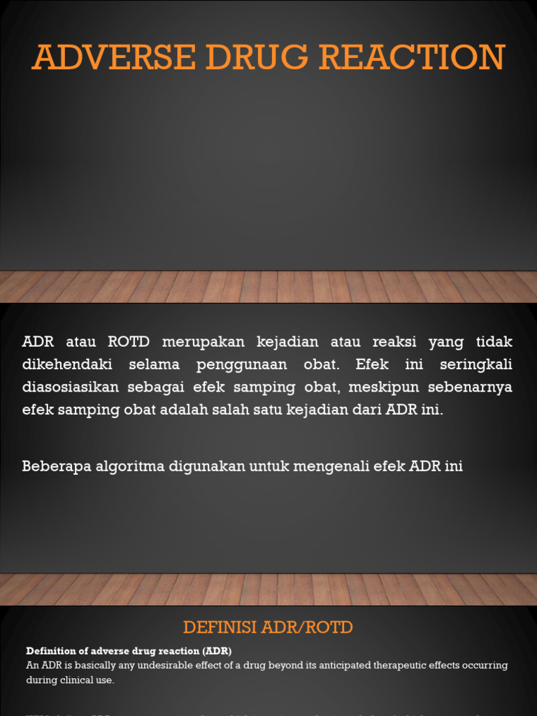 Detect Adr Severity Amp Causes Compress | PDF