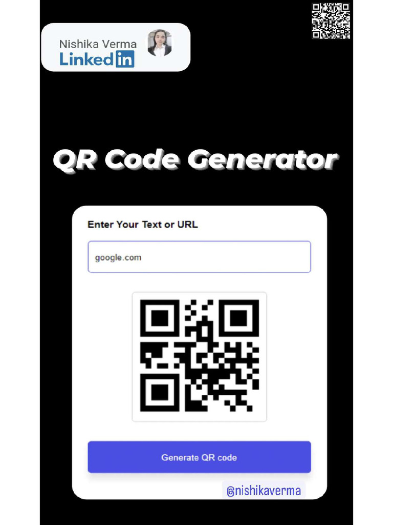 QR Code Generator | PDF