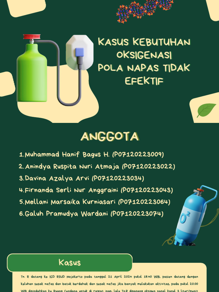 Kasus Kebutuhan Oksigenasi - Metodologi 20240428 131228 0000 | PDF ...