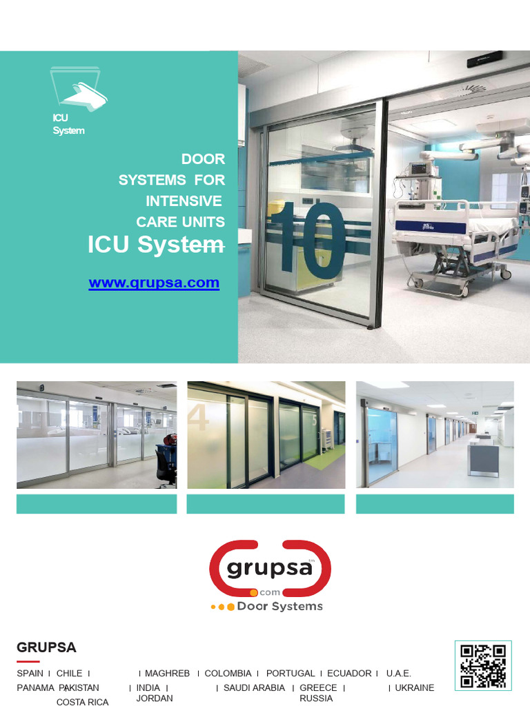 Brochure ICU System | Download Free PDF | Intensive Care Unit | Door