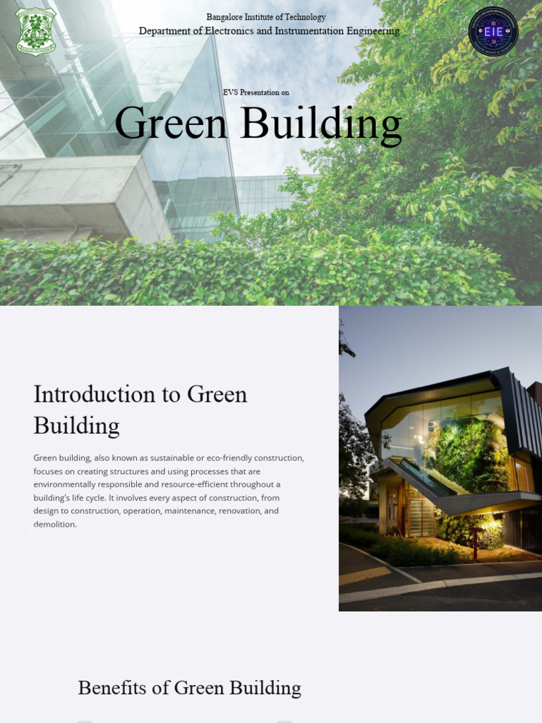 Introduction to Green Building Concepts | PDF | Green Building ...