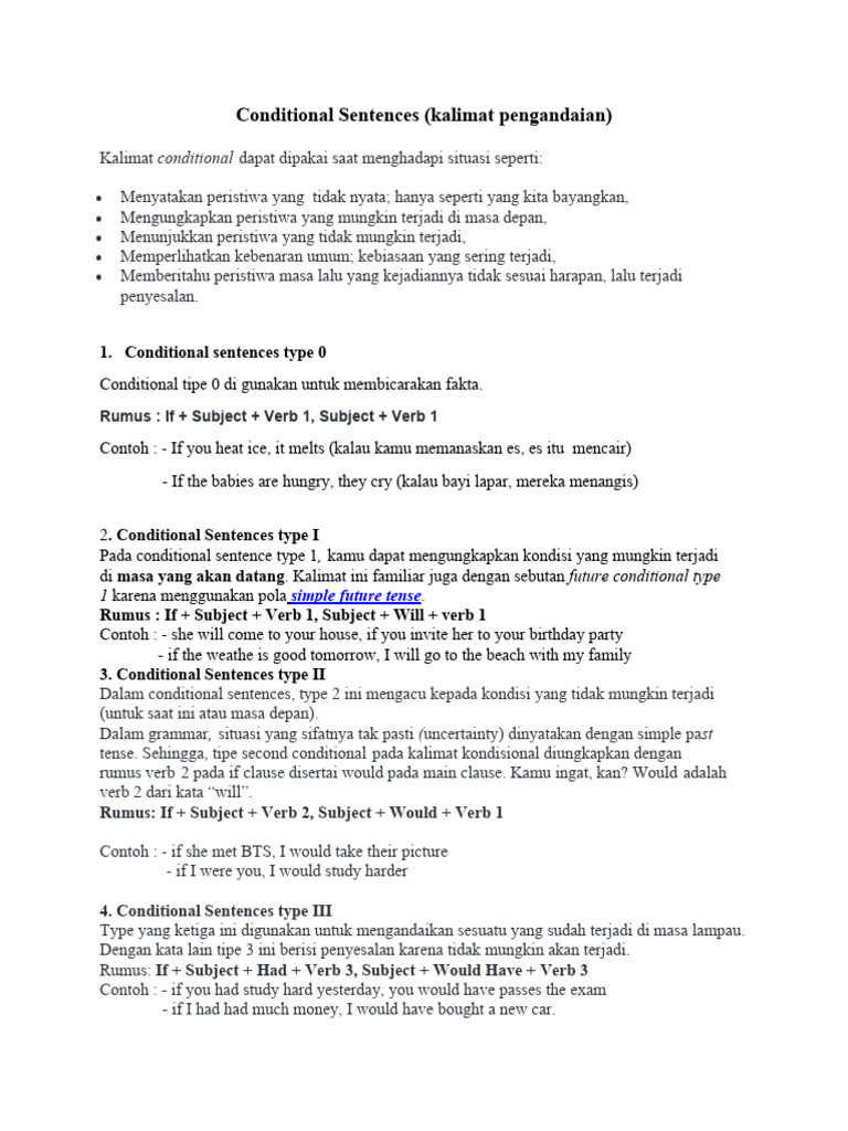 Conditional Sentences | PDF | Semantics | Semantic Units