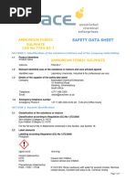 Ferrous Sulfate MSDS Overview | PDF | Personal Protective Equipment ...