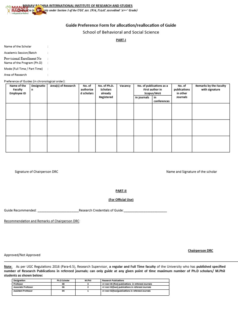 New Guide Preference - Desiree Frank | PDF | Academic Degree | Academia