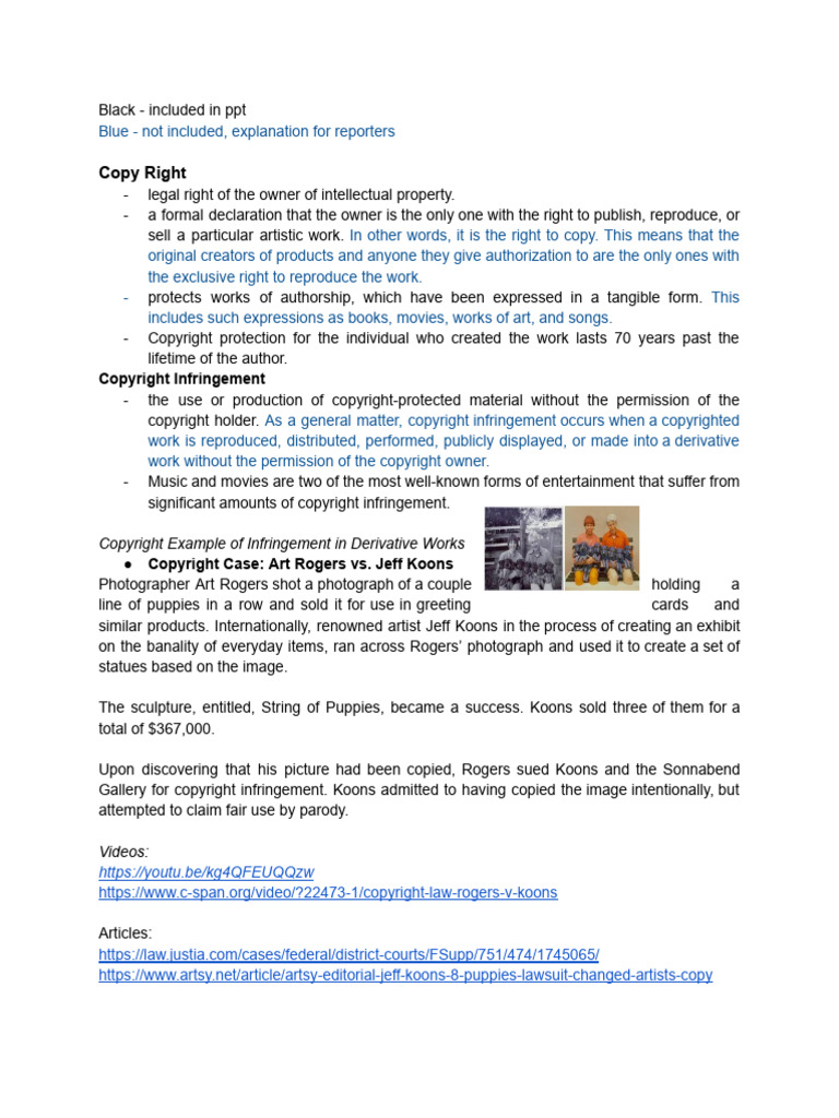 Copyright, Plagiarism and Fair Use | PDF | Fair Use | Copyright