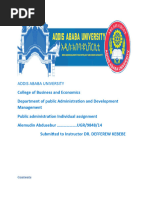 Administrative Map of Amhara Region | PDF