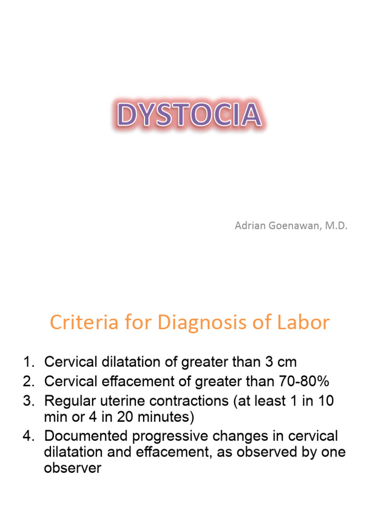 Kelainan Letak Janin, Pertolongan Dystocia Bahu, Panggul Sempit, Ruptur ...
