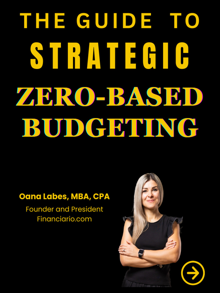 Zero Based Budgeting - The Guide - Oana Labes, MBA, CPA | PDF | Business