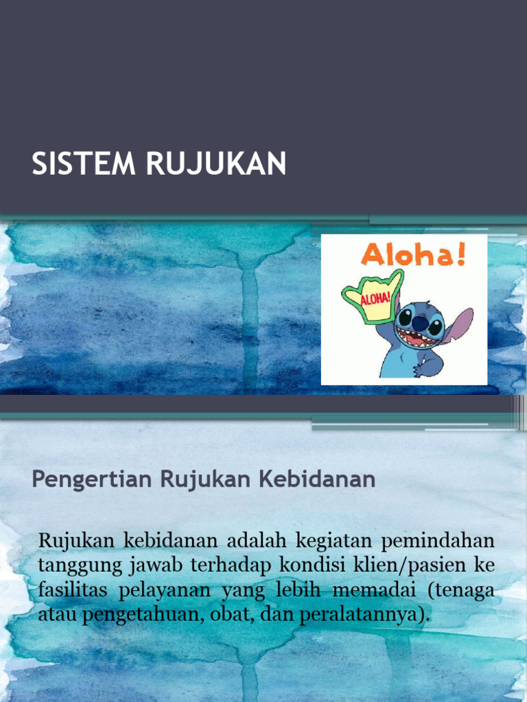 Sistem Rujukan | PDF