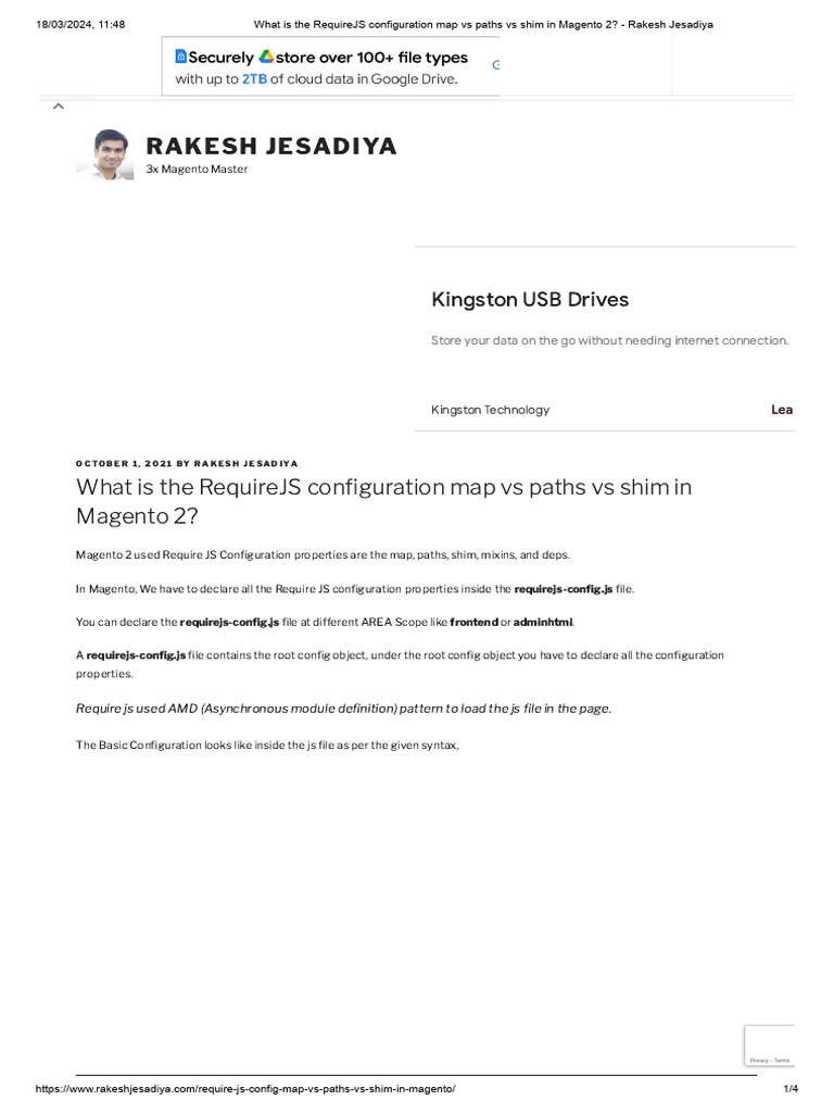 What Is The Requirejs Configuration Map Vs Paths Vs Shim In Magento 2 Pdf J Query Magento