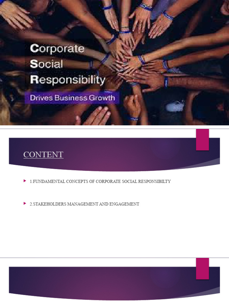 CSR | PDF | Corporate Social Responsibility | Social Psychology
