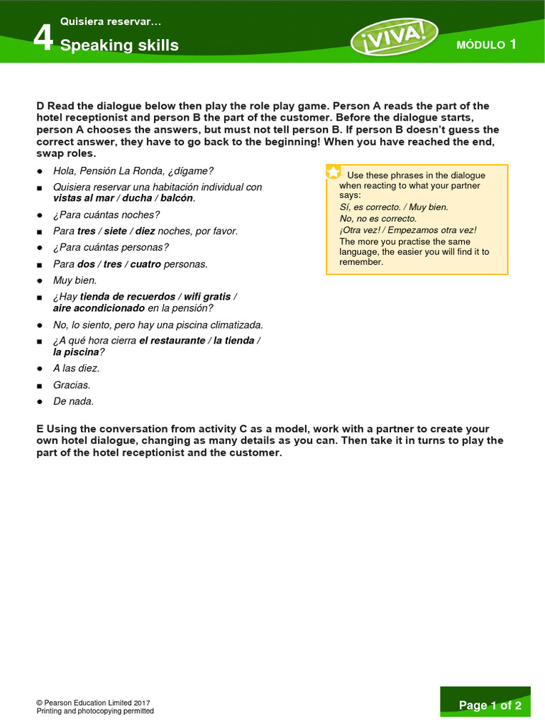 Role Play 1 | PDF | Foreign Language Studies