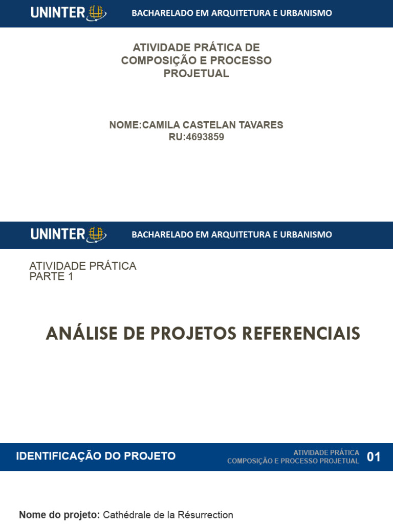 Composicao - Arquitetura - Camila Castelan | Download grátis PDF | Simetria | Urbanismo