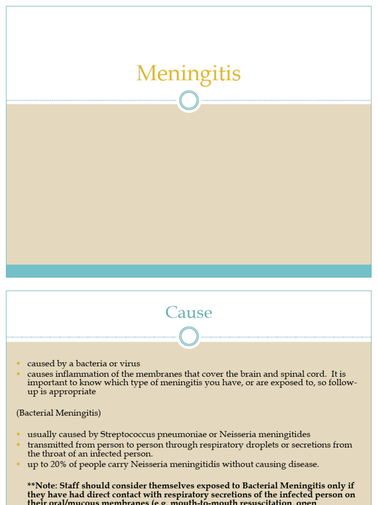 Meningitis | Download Free PDF | Meningitis | Immunology