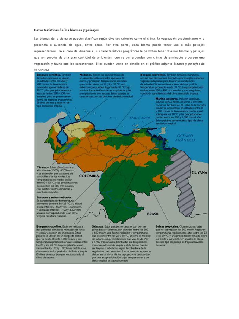 biomas de venezuela