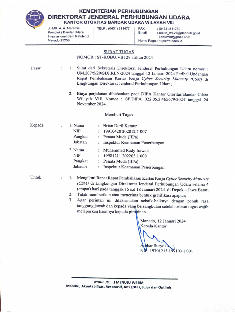 28 - ST Brian N Rady - Depok | PDF