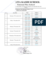 Matric Rewrite Timetable 2025 | PDF