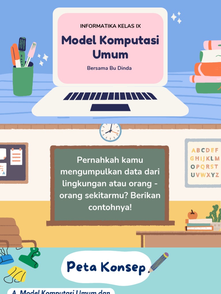 INFORMATIKA - 9 - Model Komputasi Umum | PDF