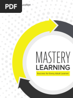 (Bloom 1968) Learning For Mastery | PDF | Teachers | Learning