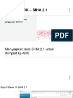 Panduan Pembelajaran Online SIHA 2.1 - Sesi I & II | PDF