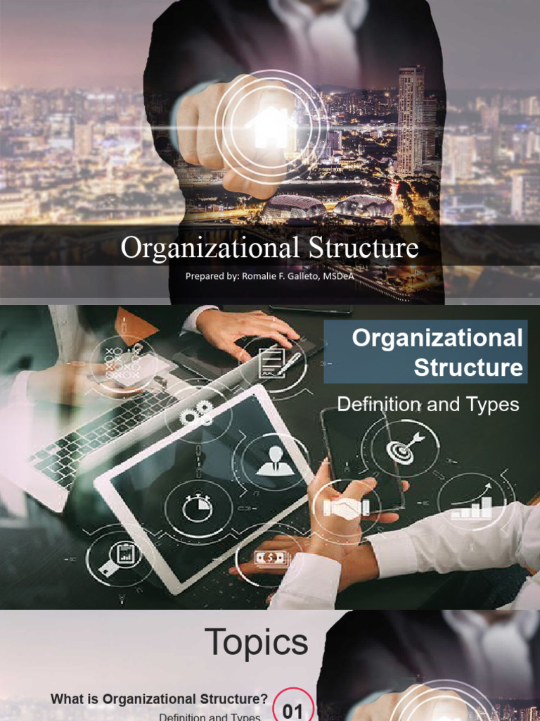 Organizational Structure | PDF | Organizational Structure | Employment