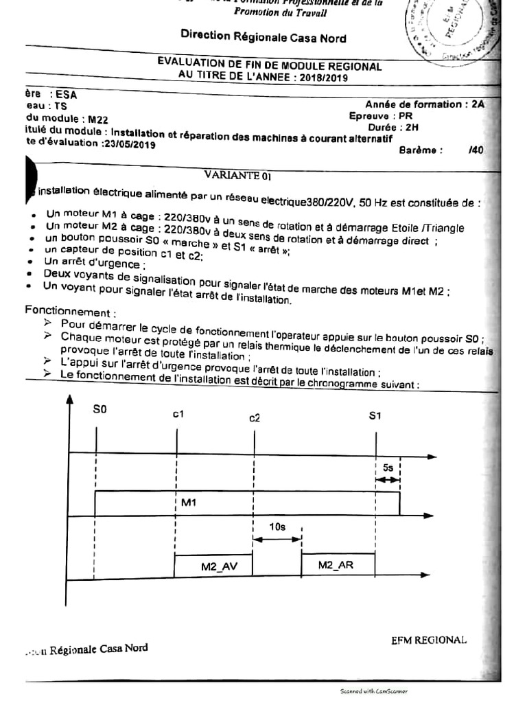 EFM (ESA) Module 22 V1 Casa Nord 2019 __ (Www.diploma.ma) | PDF