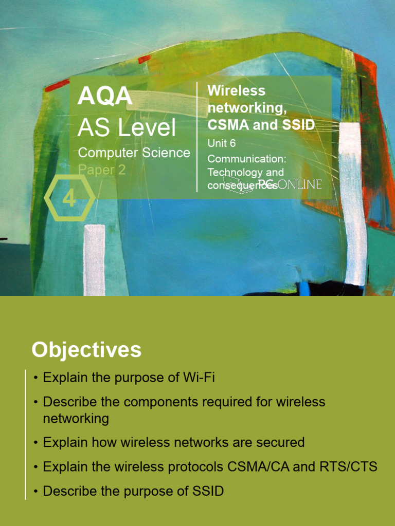 L4 Wireless Networking Csma And Ssid Pdf Wireless Lan Wi Fi