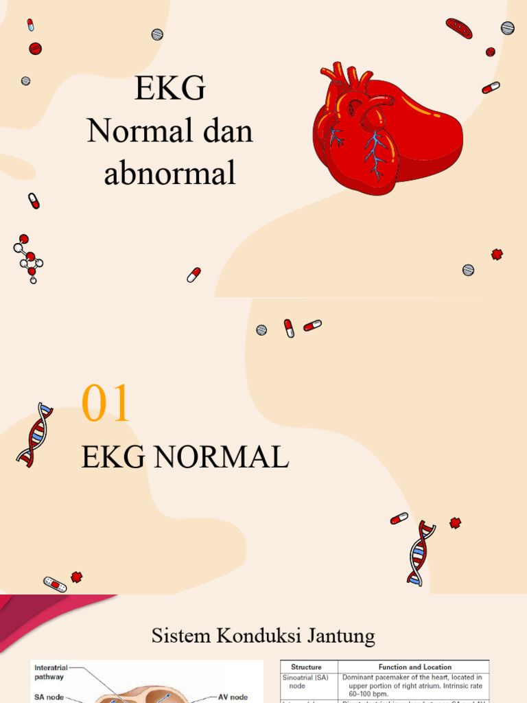 EKG - Normal dan Abnormal | PDF