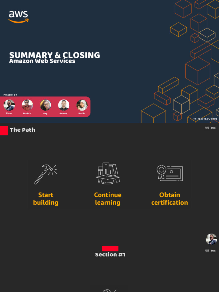 AWS Closing & Summary | PDF | Komputer