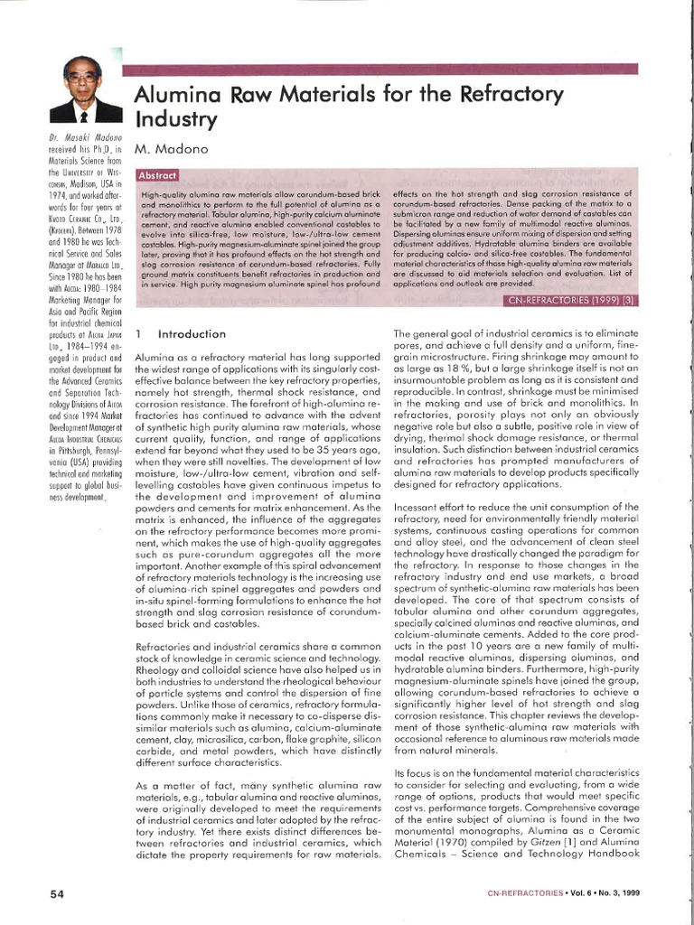 Calcined Alumina | PDF