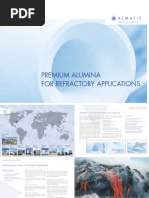 Almatis Calcined Alumina Data Sheet | PDF | Aluminium Oxide | Secondary ...