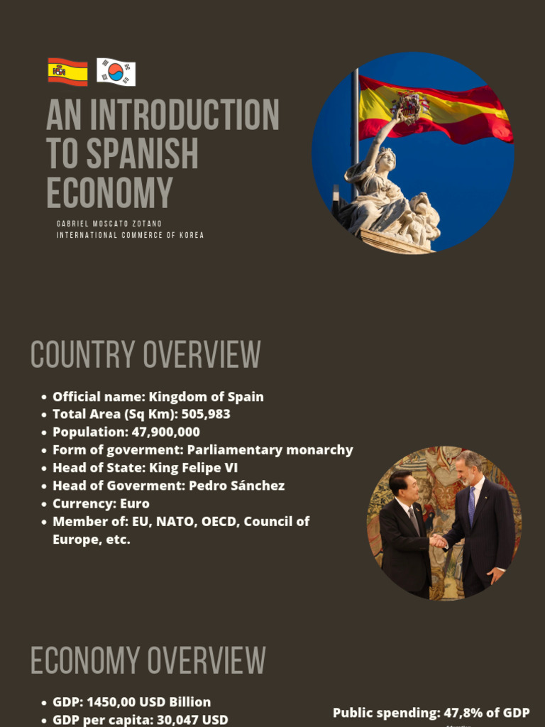Introduction to Spanish Economy - Gabriel Moscato Zotano | PDF | Government Budget Balance | Euro
