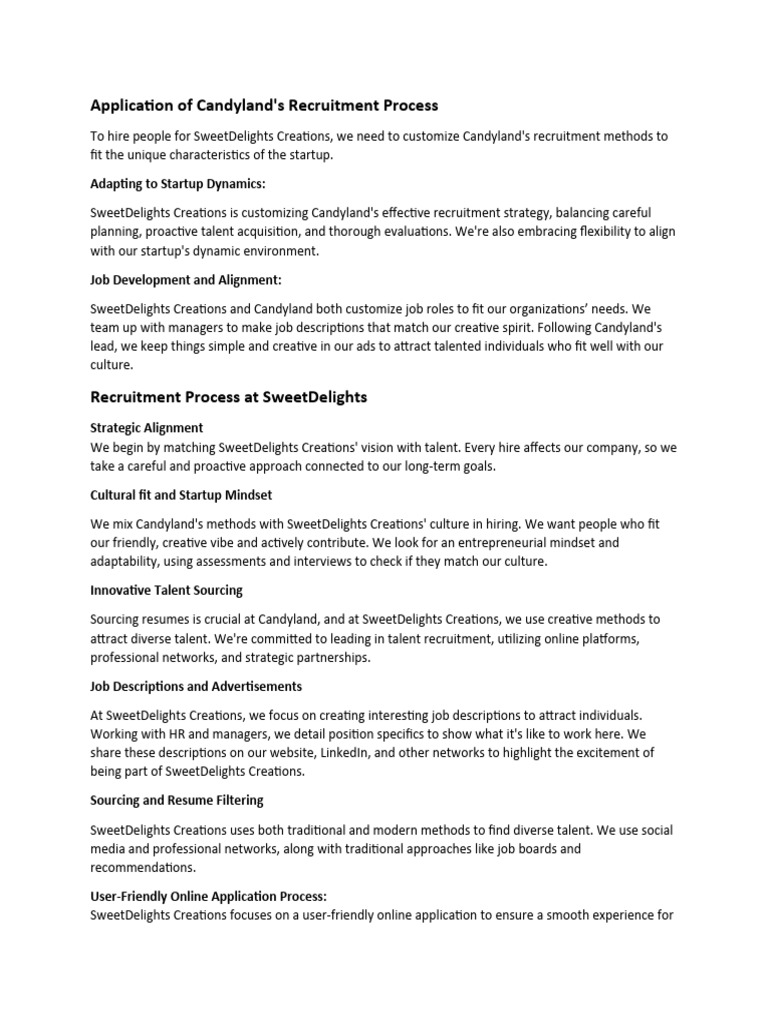 Customizing Recruitment for Startups | PDF | Recruitment | Startup Company