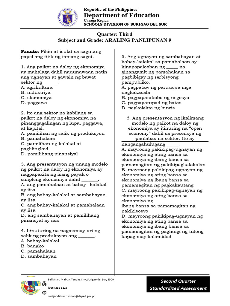 Aral Pan 9 | PDF